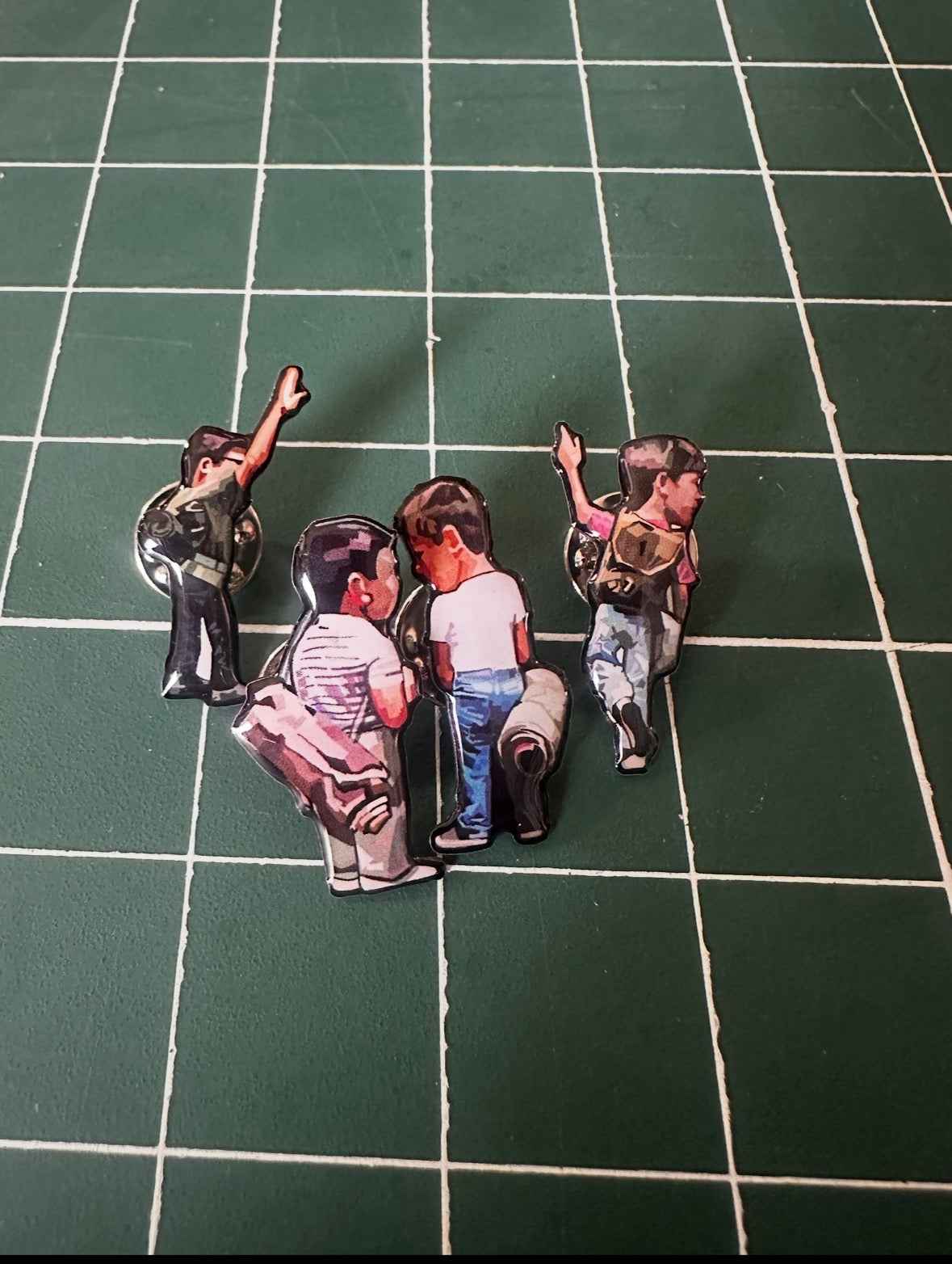 Stand by Me limited edition pin set – A Guy Called Minty
