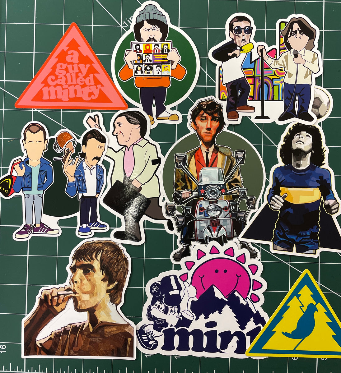A Guy Called Minty Sticker Packs 2020