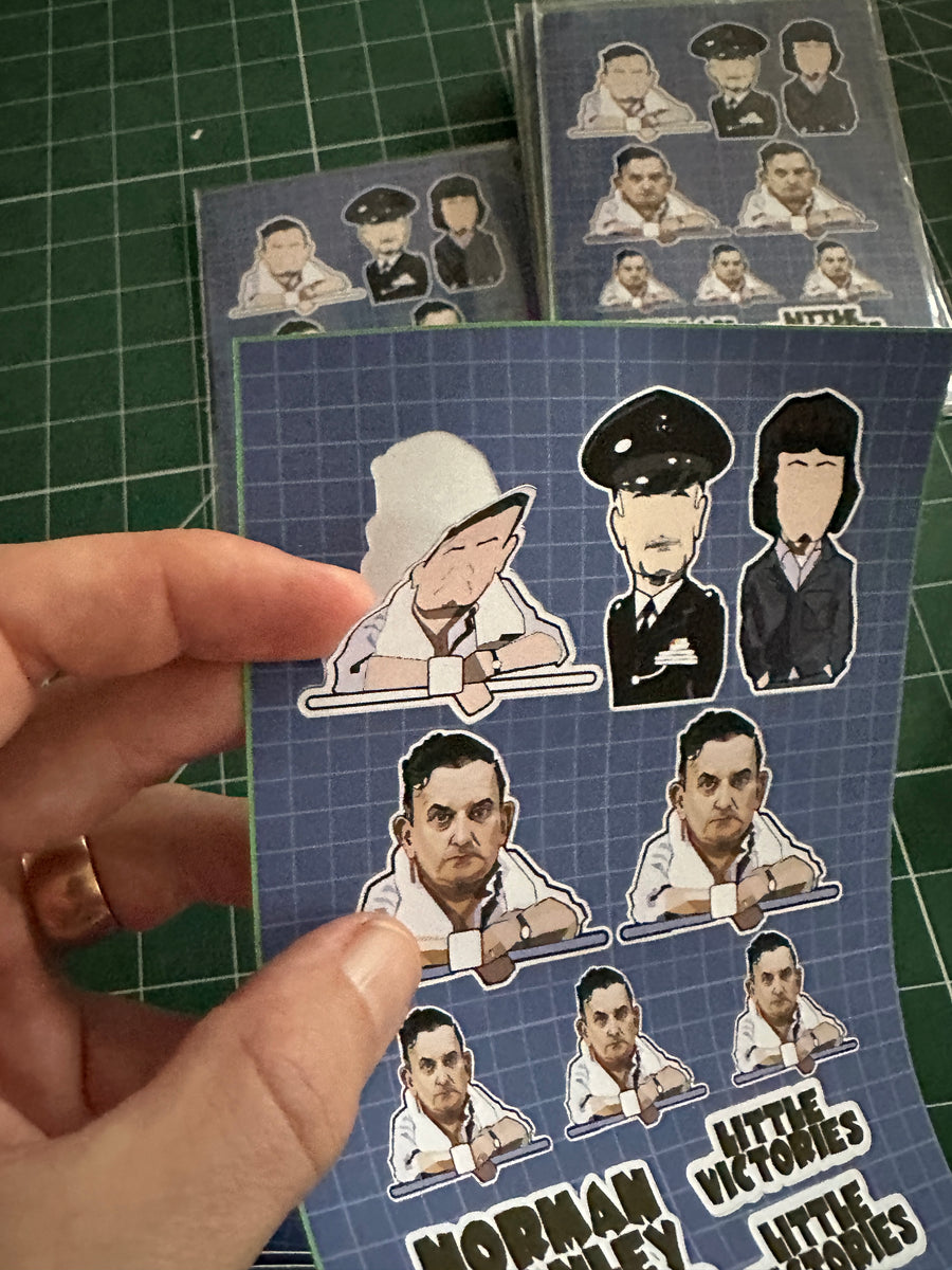 Porridge sticker Sheet (11 stickers) – A Guy Called Minty