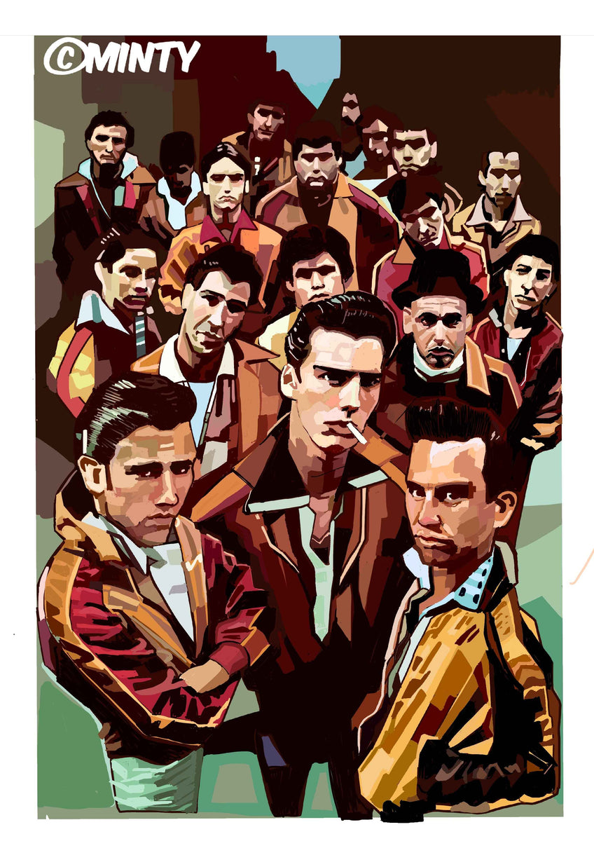 The Wanderers print – A Guy Called Minty