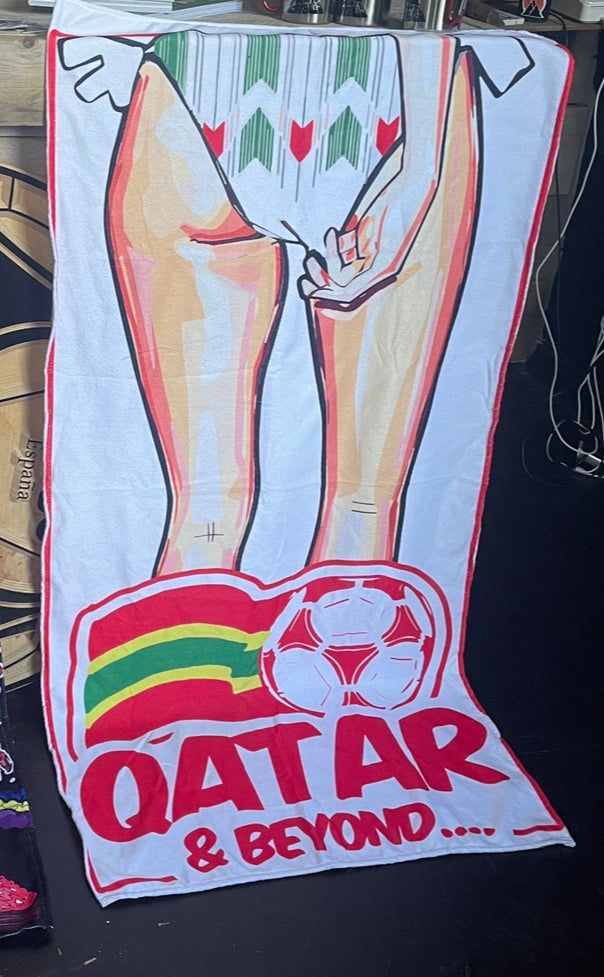 Wales away towel – A Guy Called Minty